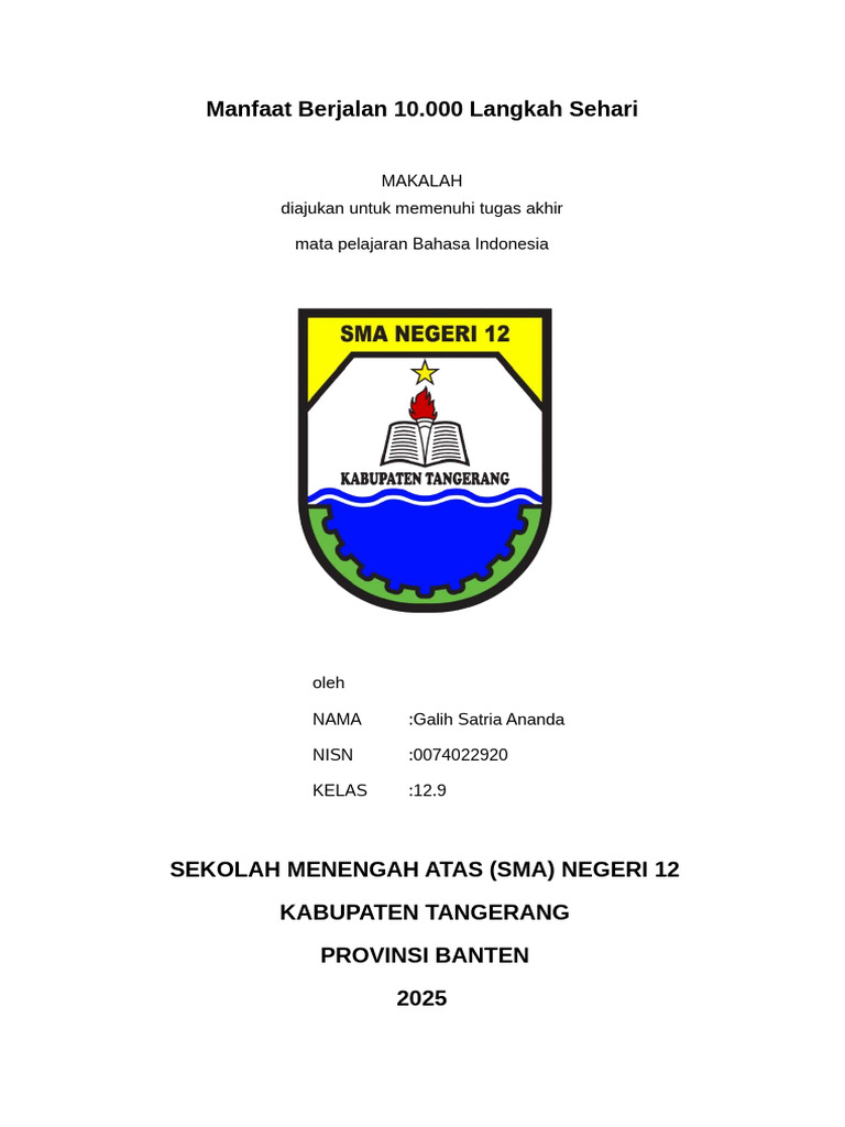 TGS Makalah B.indo | PDF
