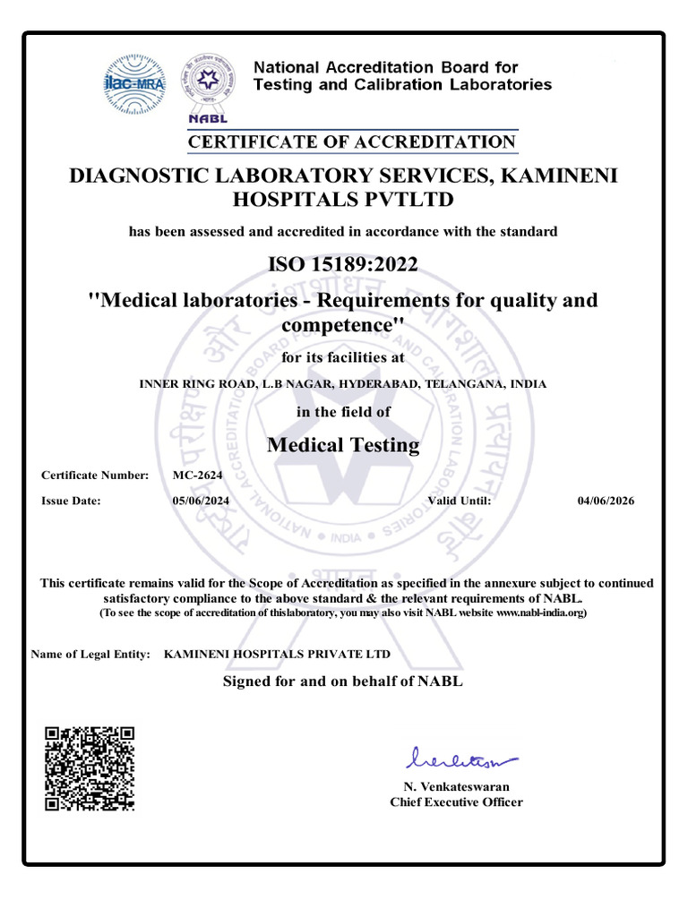 NABL NABHCertificate | PDF