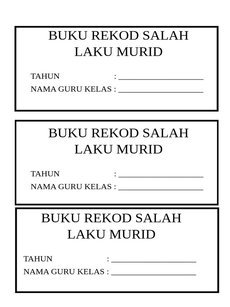 Buku Disiplin | PDF