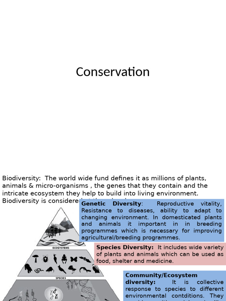 In-Situ and Ex-Situ | PDF | Protected Area | Biodiversity