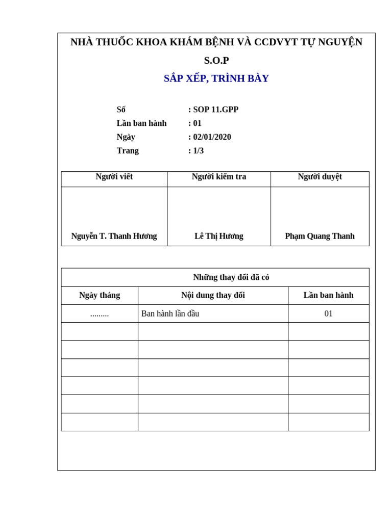 Sop 11.sap Xep Trinh Bay | PDF