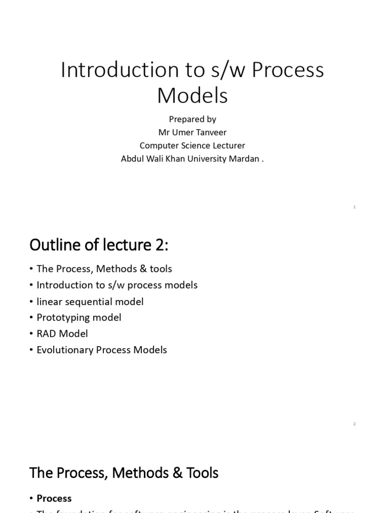 Lecture 2-1 | PDF | Software Development Process | Software Testing
