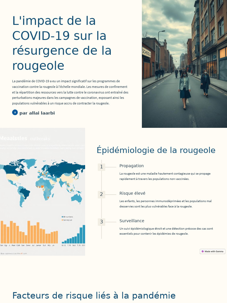 Limpact-de-la-COVID-19-sur-la-resurgence-de-la-rougeole | PDF | Vaccination | Rougeole