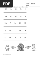 4-Digit Numbers Worksheet | PDF