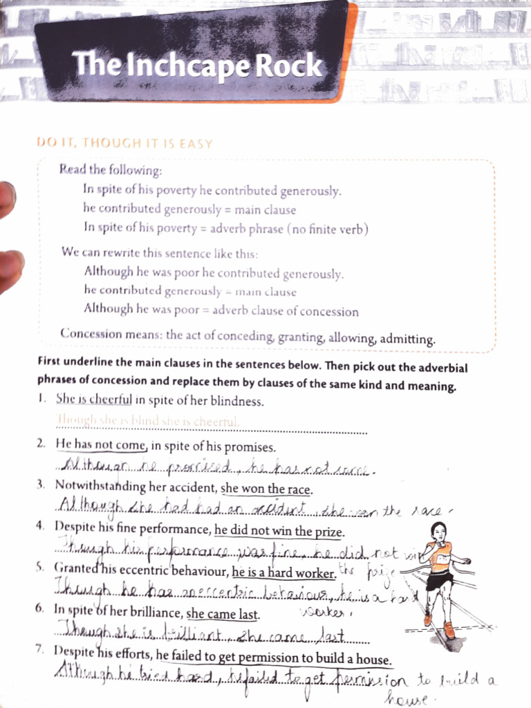 The Inchcape Rock Workbook | PDF | Language Mechanics | Grammar