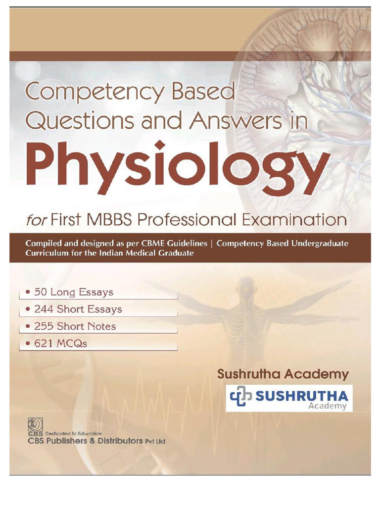 Competency Based Questions and Answers in Physiology PDF Free | PDF
