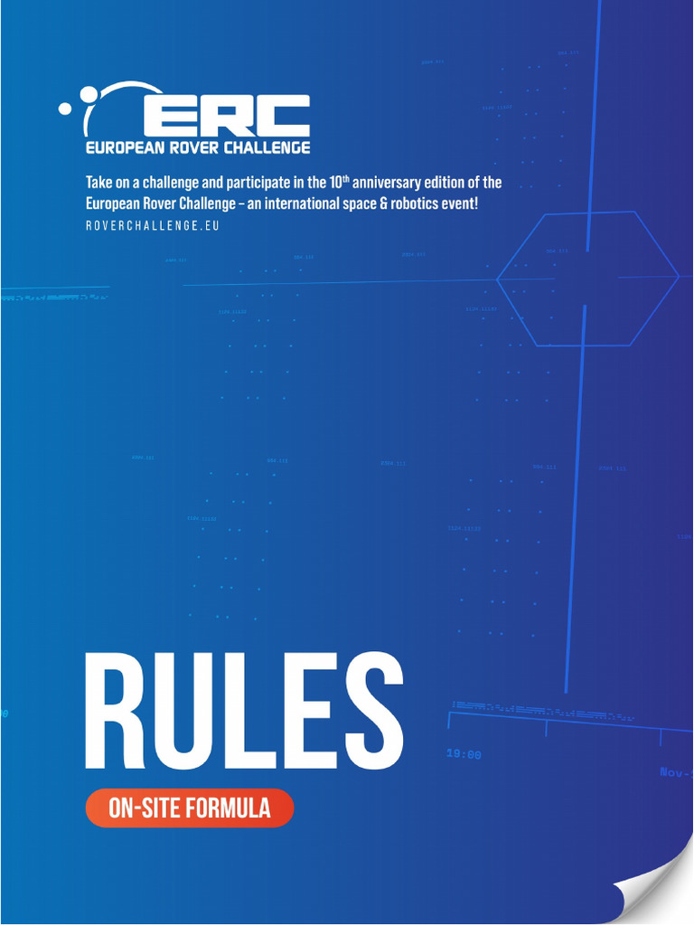 ERC 2024 Rules Rev. 4.1 | PDF