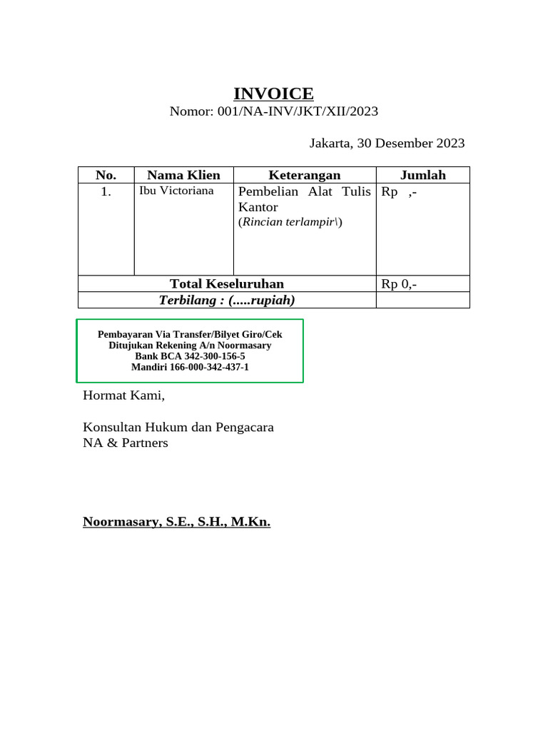 Daftar Belanjaan Terbaru | PDF