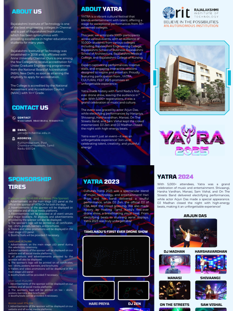 Yatra 25 Brochure Updated | PDF