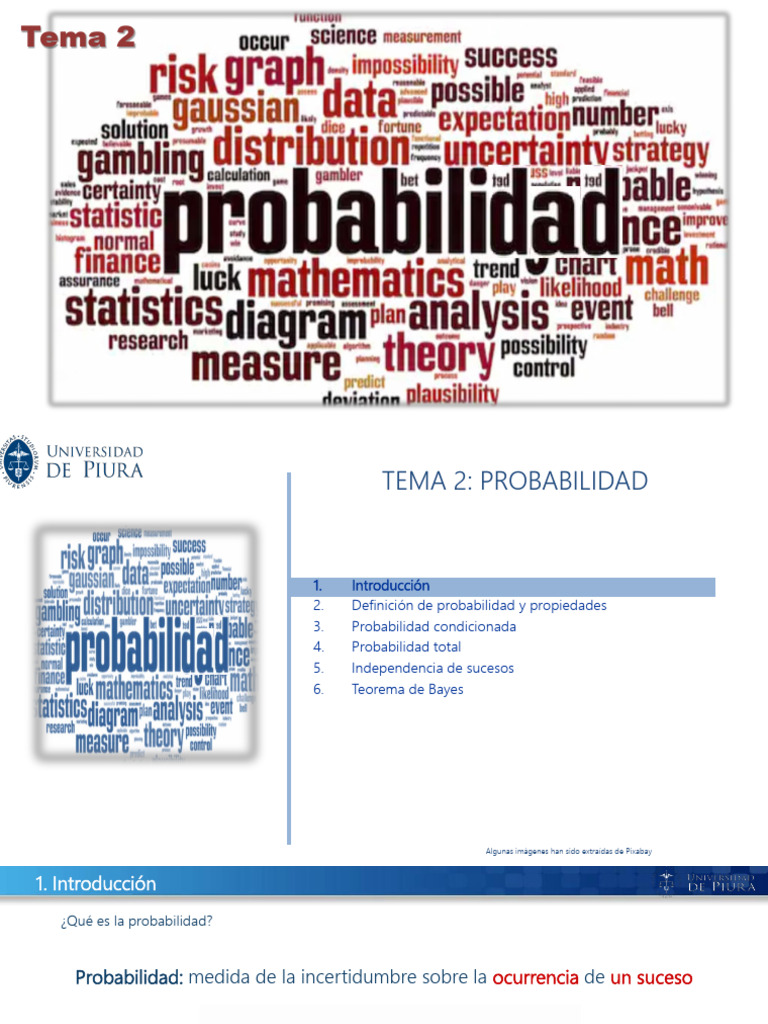 Introducción a la Probabilidad y Sucesos | PDF | Teoría de probabilidad ...