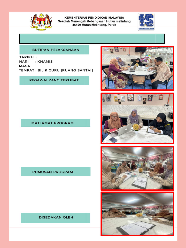 OPR MESYUARAT PANITIA BIL.1 GEO | PDF