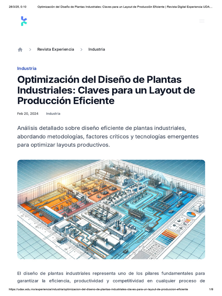 Optimización Del Diseño de Plantas Industriales: Claves para Un Layout ...