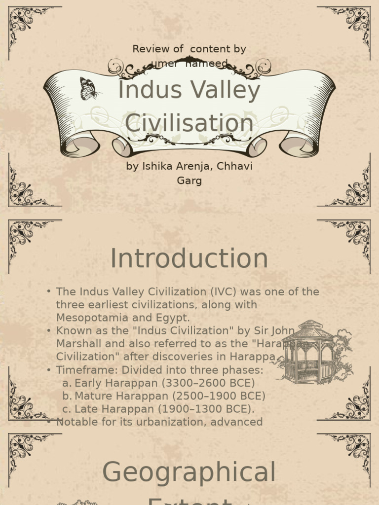 Indus Valley Civilisation | PDF