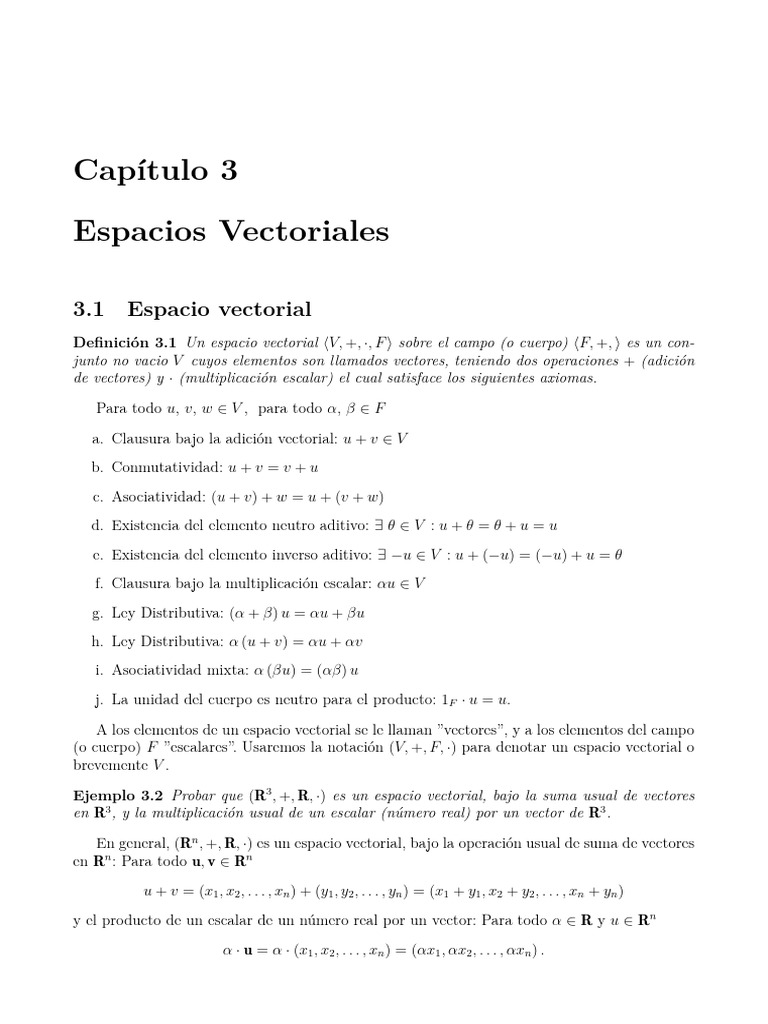 Rango de Matrices | PDF | Espacio vectorial | Base (álgebra lineal)