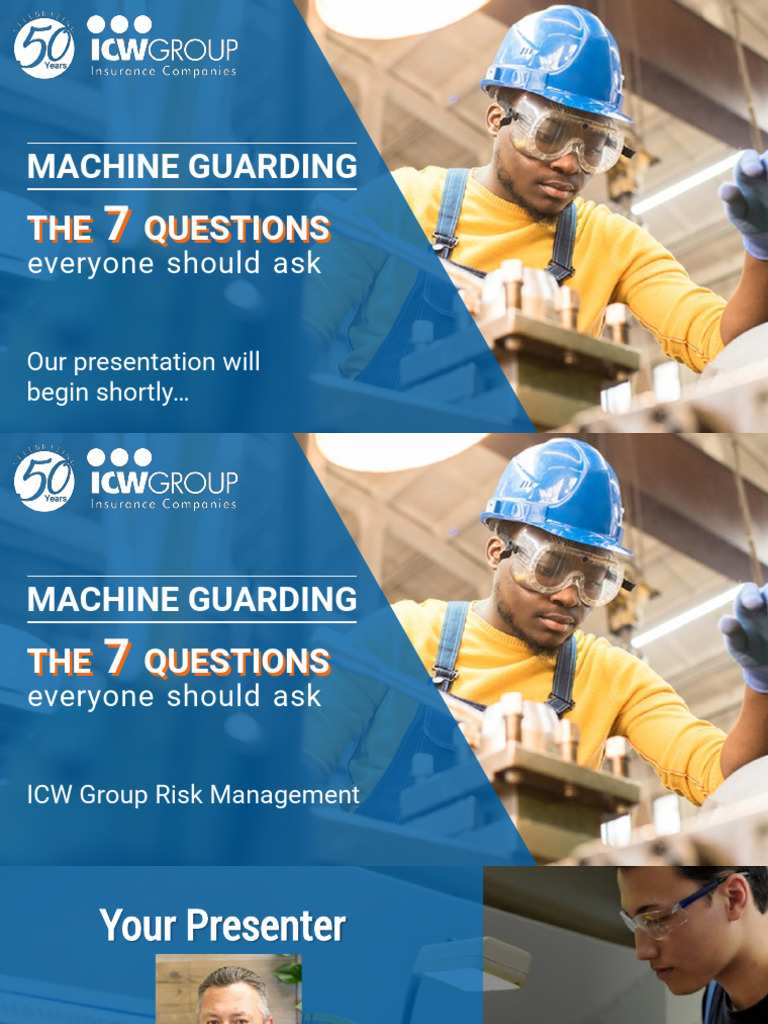 Essential Machine Guarding Questions | PDF | Machines | Occupational ...