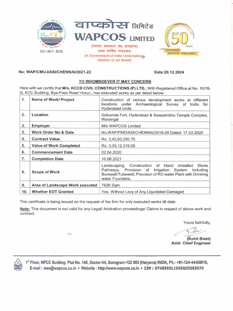 Wapcos Landscaping | PDF