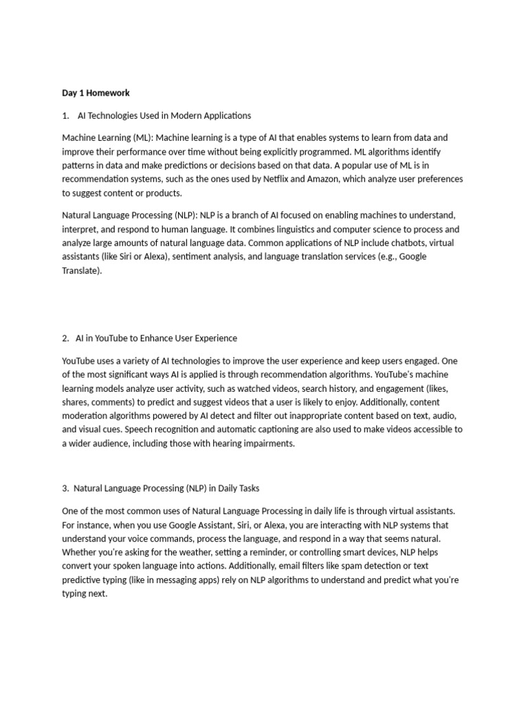 Day 1 TO 19 HOMWORK | PDF | Machine Learning | Support Vector Machine