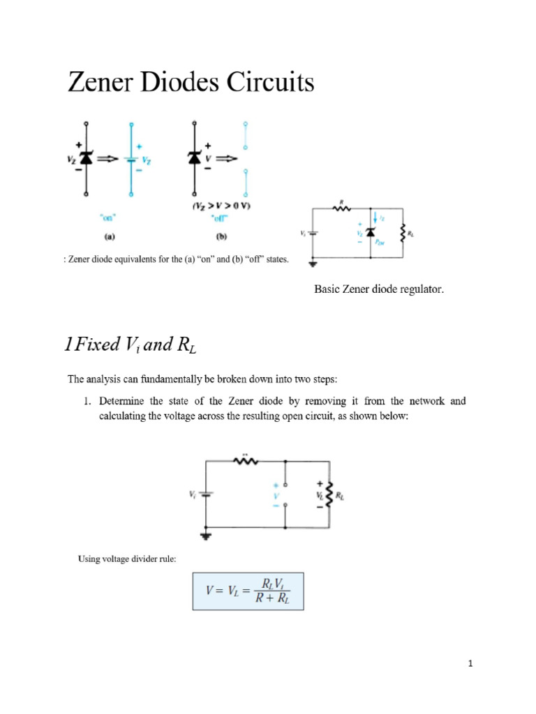 Zener Diode | PDF