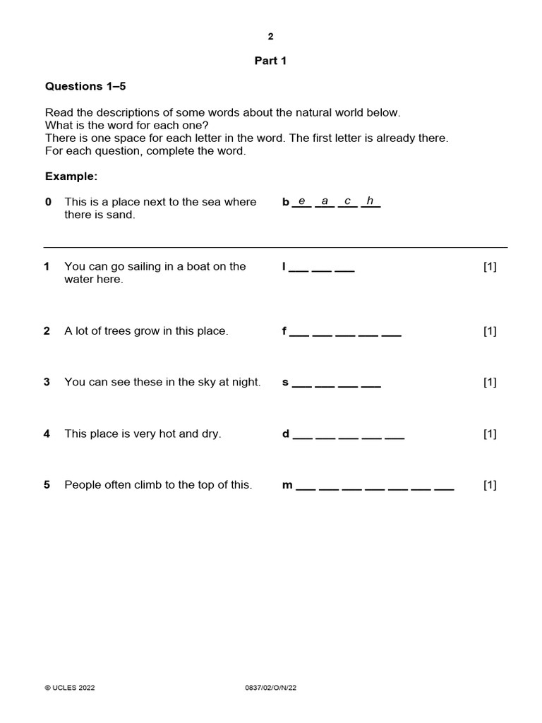 Tet Writing Checkpoint Sample | PDF