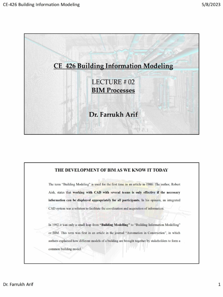 BIM Processes | PDF