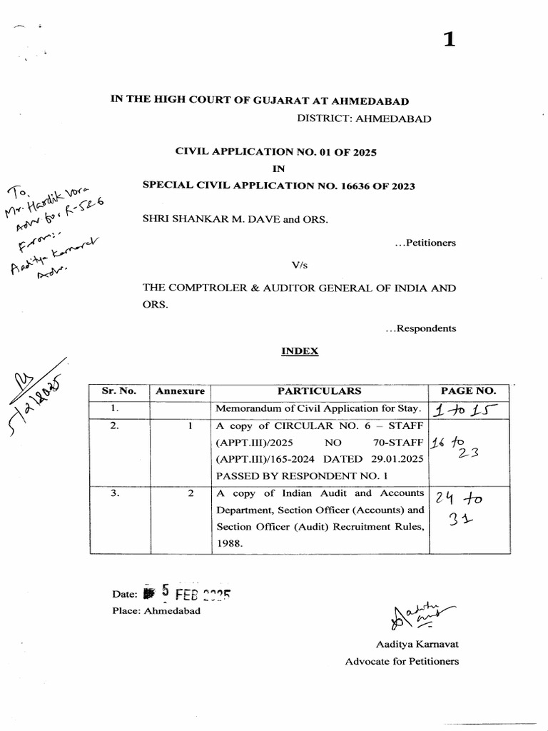 Sca No 16636 of 2023 | PDF