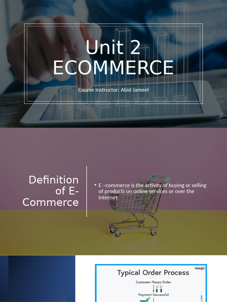 Unit 2 Ecommerce: Course Instructor: Abid Jameel | PDF | Electronic Data Interchange | World ...