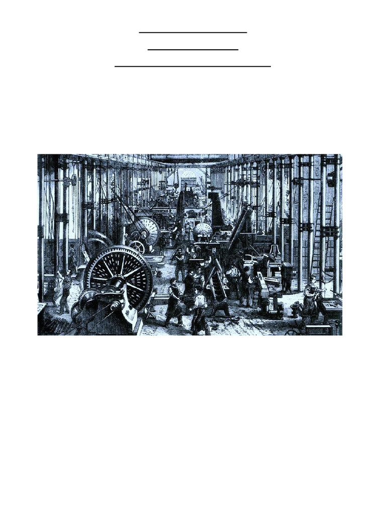Industrial Revolution: Key Changes in Britain | PDF | Industrial ...