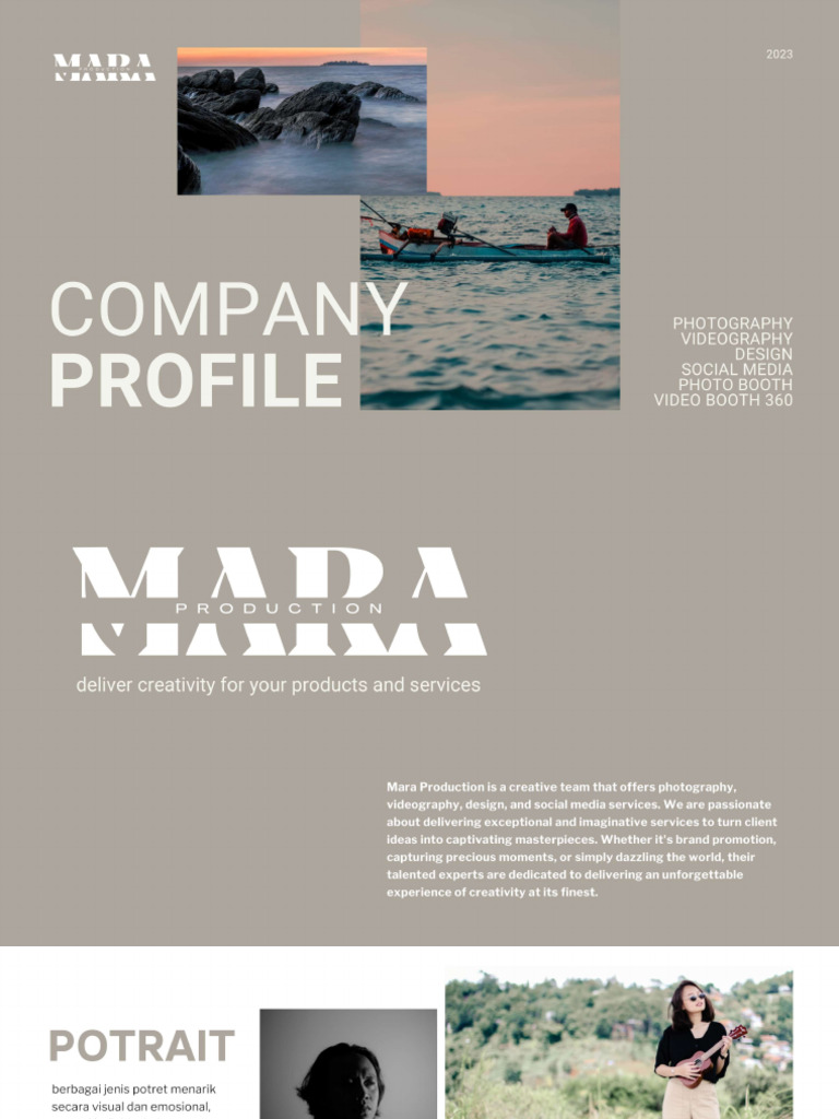 Portofolio Mara Production | PDF