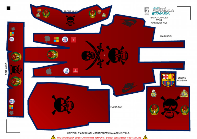 Basic Formula Car Body Template 24 (1) | PDF