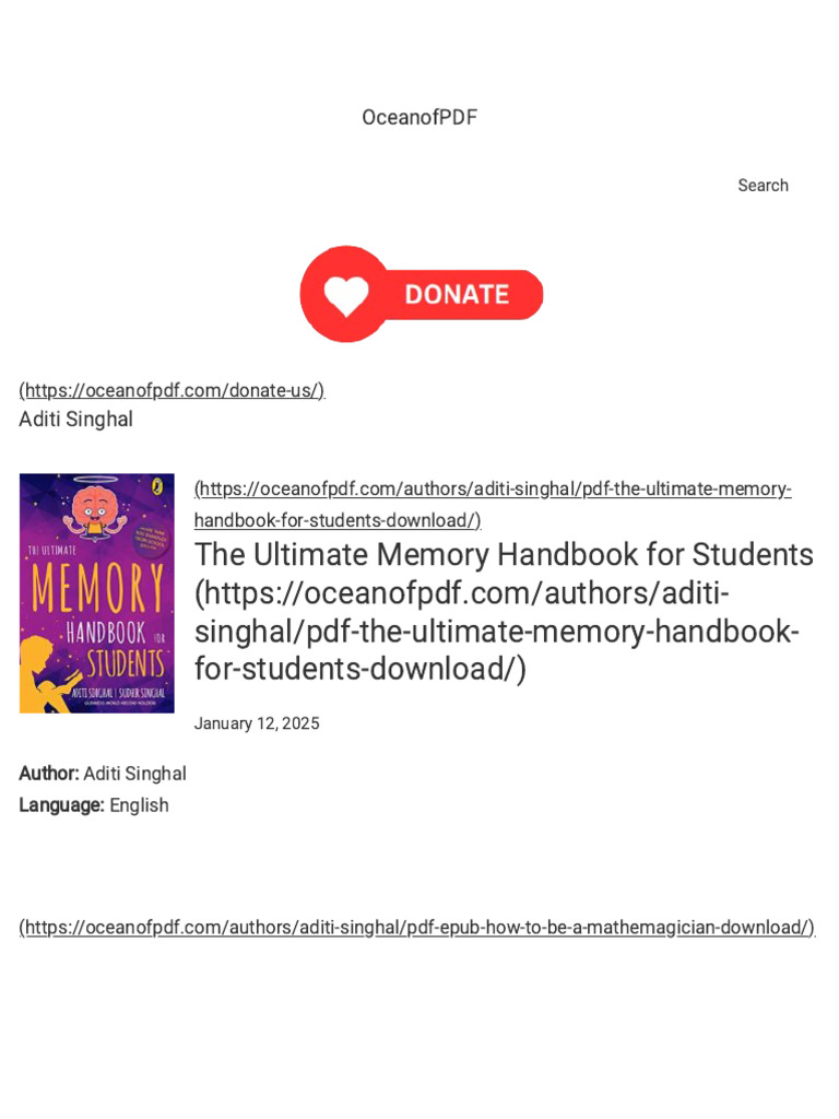 Aditi Singhal Archives - OceanofPDF | PDF | Inquiry | Mathematics