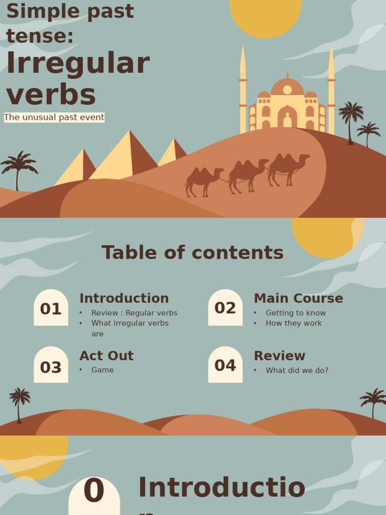 Understanding Irregular Verbs in Past Tense | PDF | Grammar | Languages
