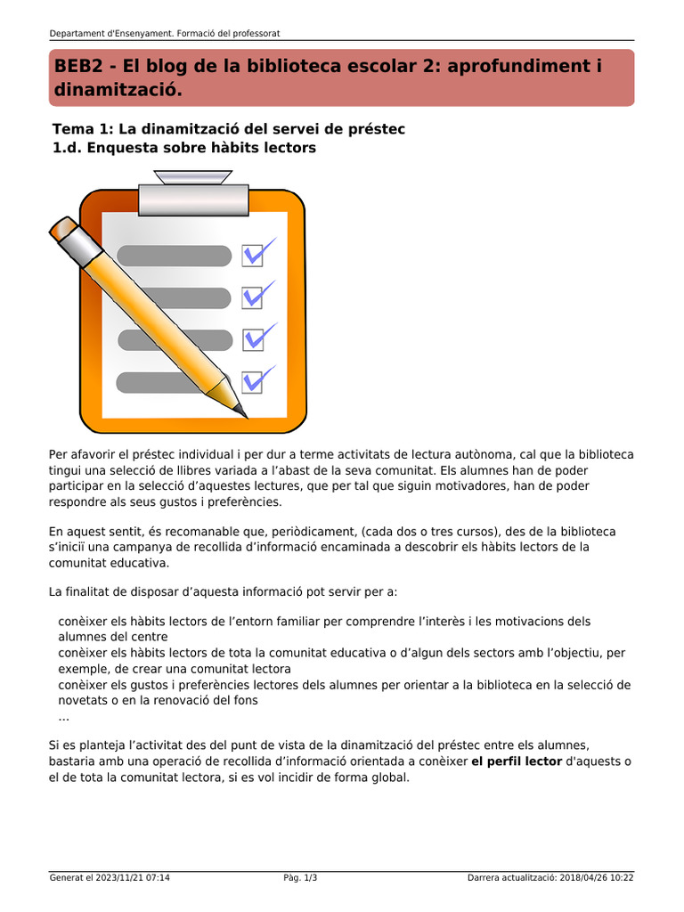 CMD Bib Beb2 Modul 4 Tema 1d | PDF