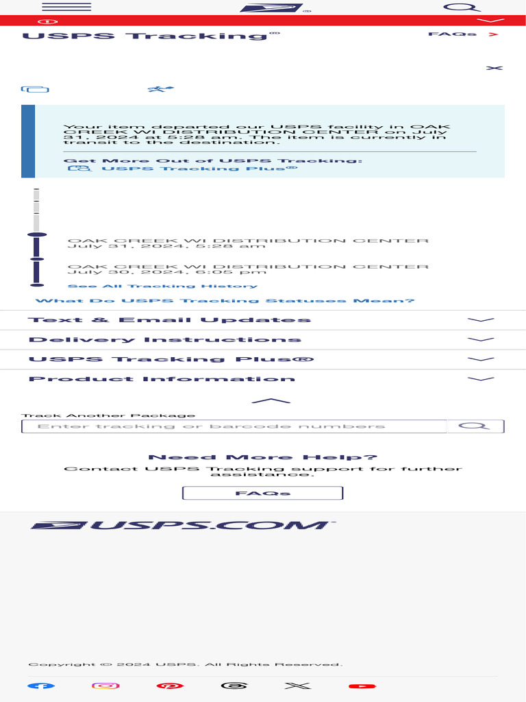USPS.com® - USPS Tracking® Results | PDF | United States Postal Service ...