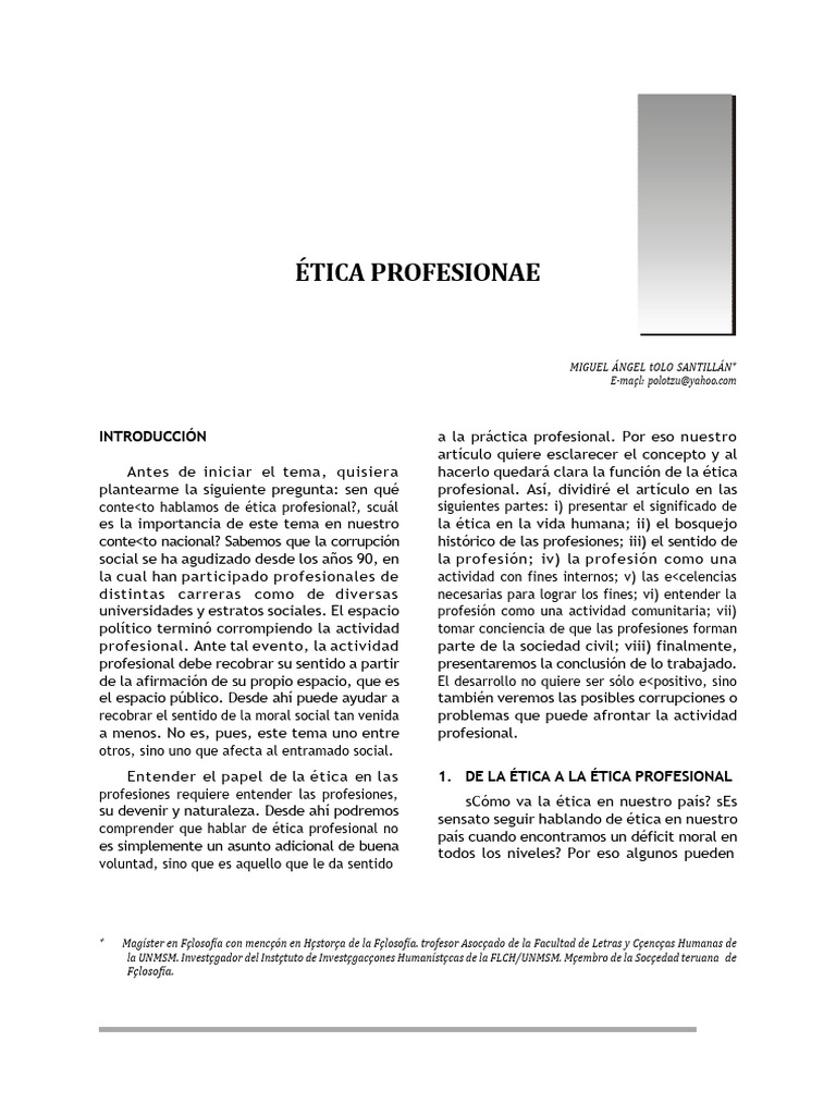 2 Polo, M. (2003) Ética Profesional. pp.69-78 | PDF