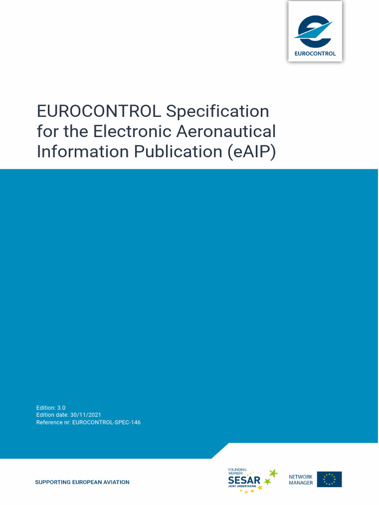 Eurocontrol Eaip Spec 3 0 | PDF | Specification (Technical Standard ...