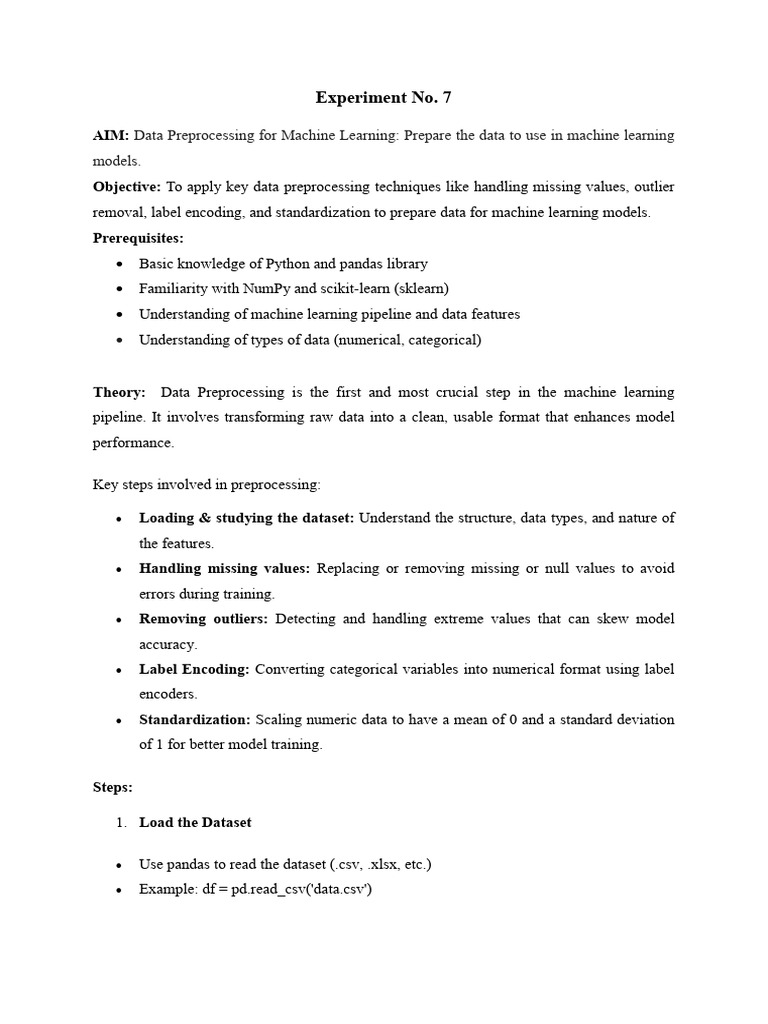 Manual PDS expt no. 7,8,9 | PDF | Outlier | Machine Learning