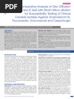 EUCAST AFST QC V 7.0 | PDF | Candida (Fungus) | Aspergillus