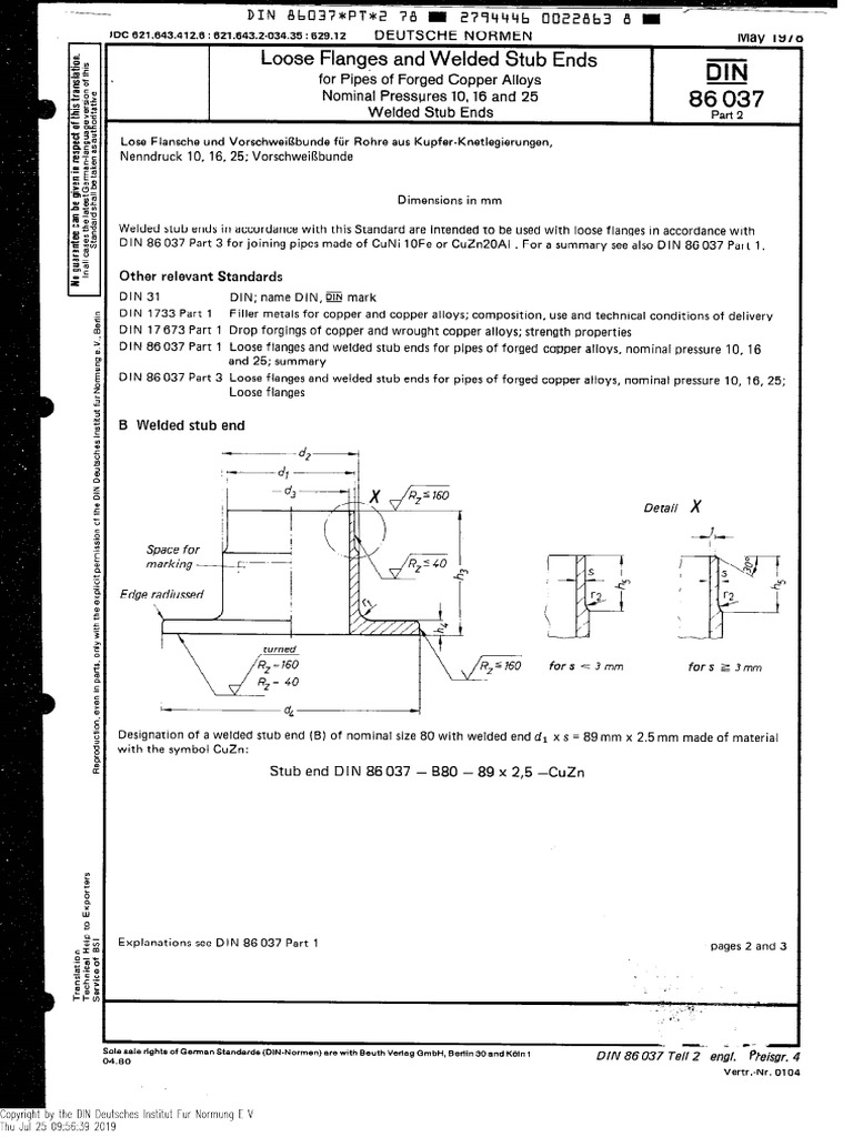 Din 86037-2 1978 | PDF