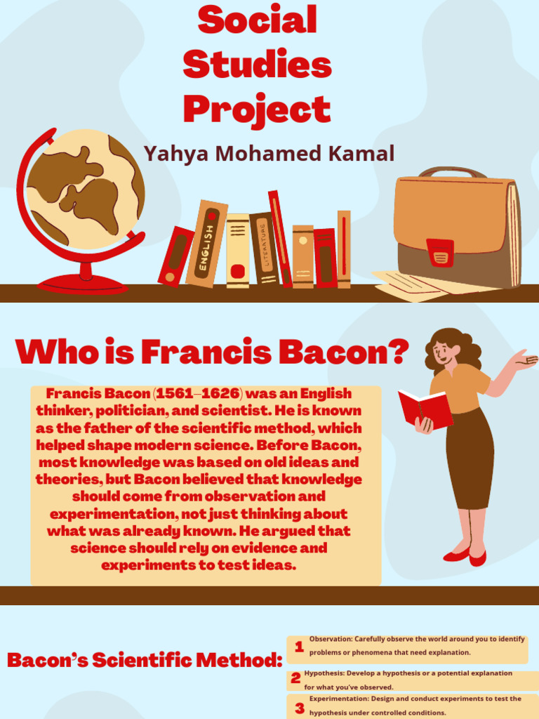 English Understanding Context Presentation in Blue Red Brown ...