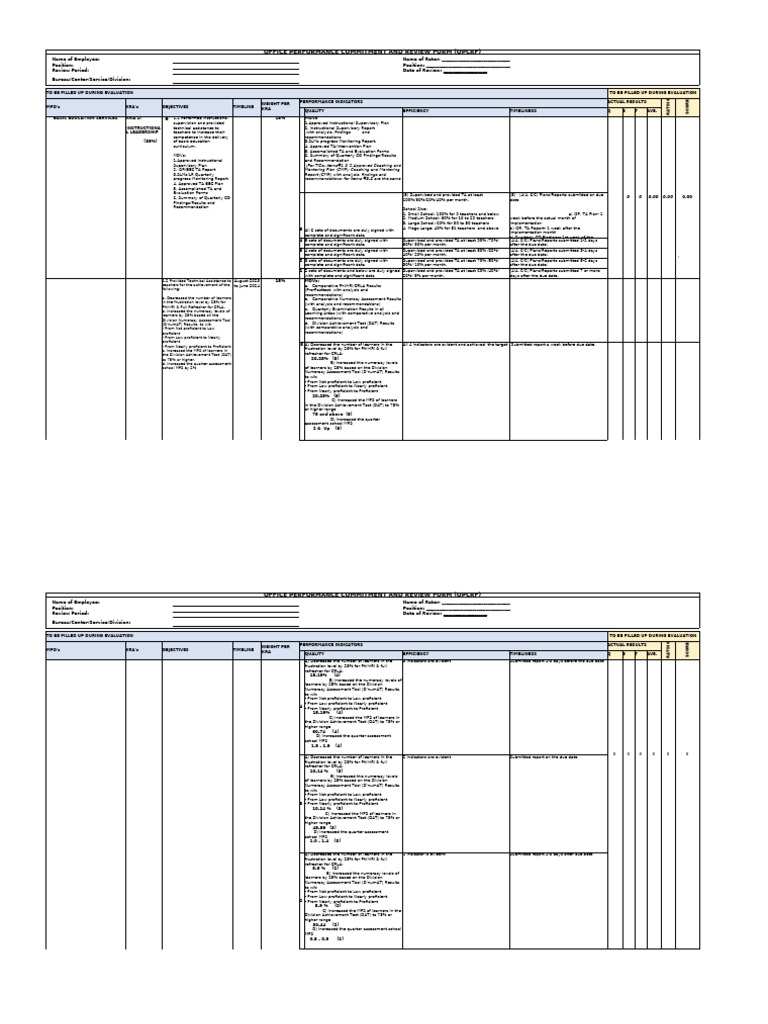 OPCRF SH 23 24 Final | PDF | Emergency Management