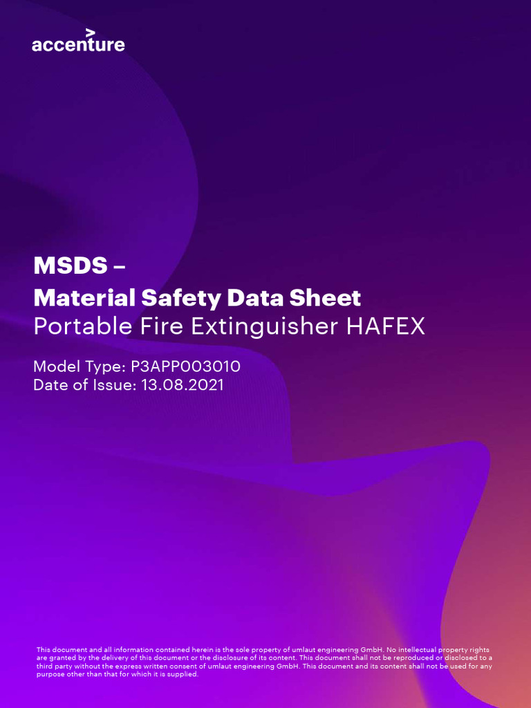 Hafex K MSDS Safety Data Sheet English | PDF | Toxicity | Dangerous Goods