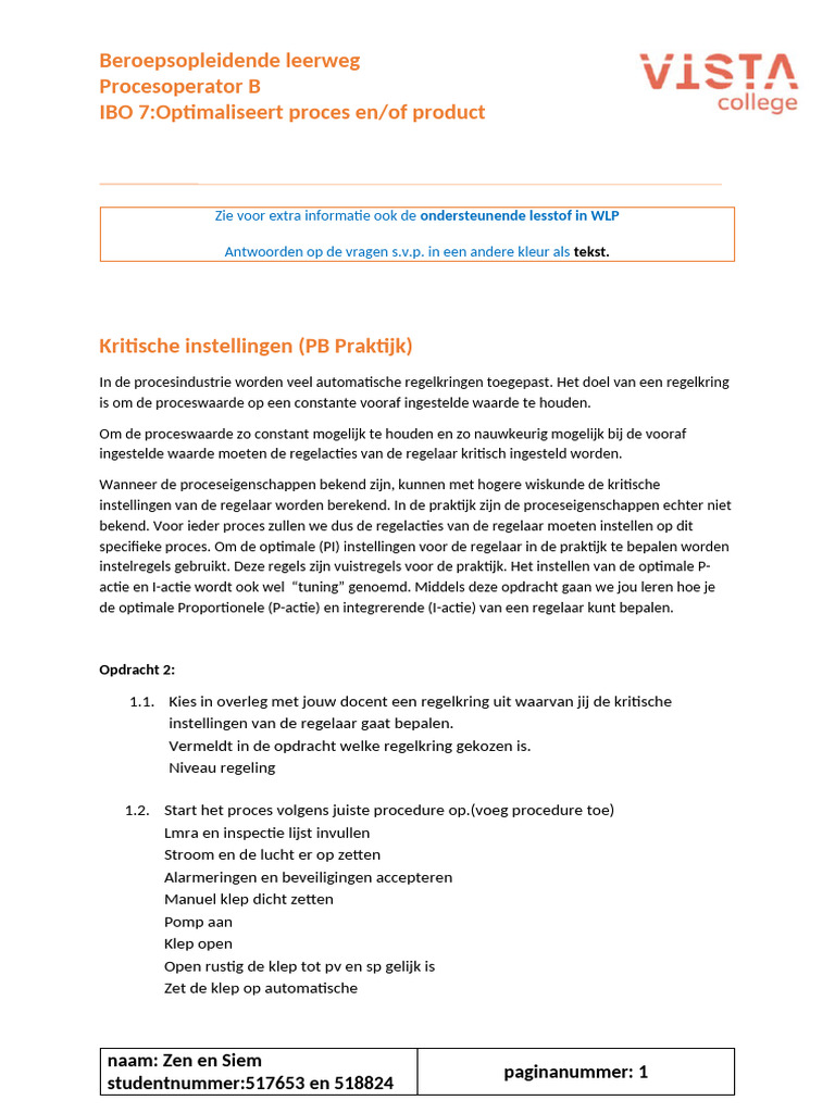Ibo 7 Opdracht 2 Pob BBL 2022 8 29 - Siem Van Can | PDF