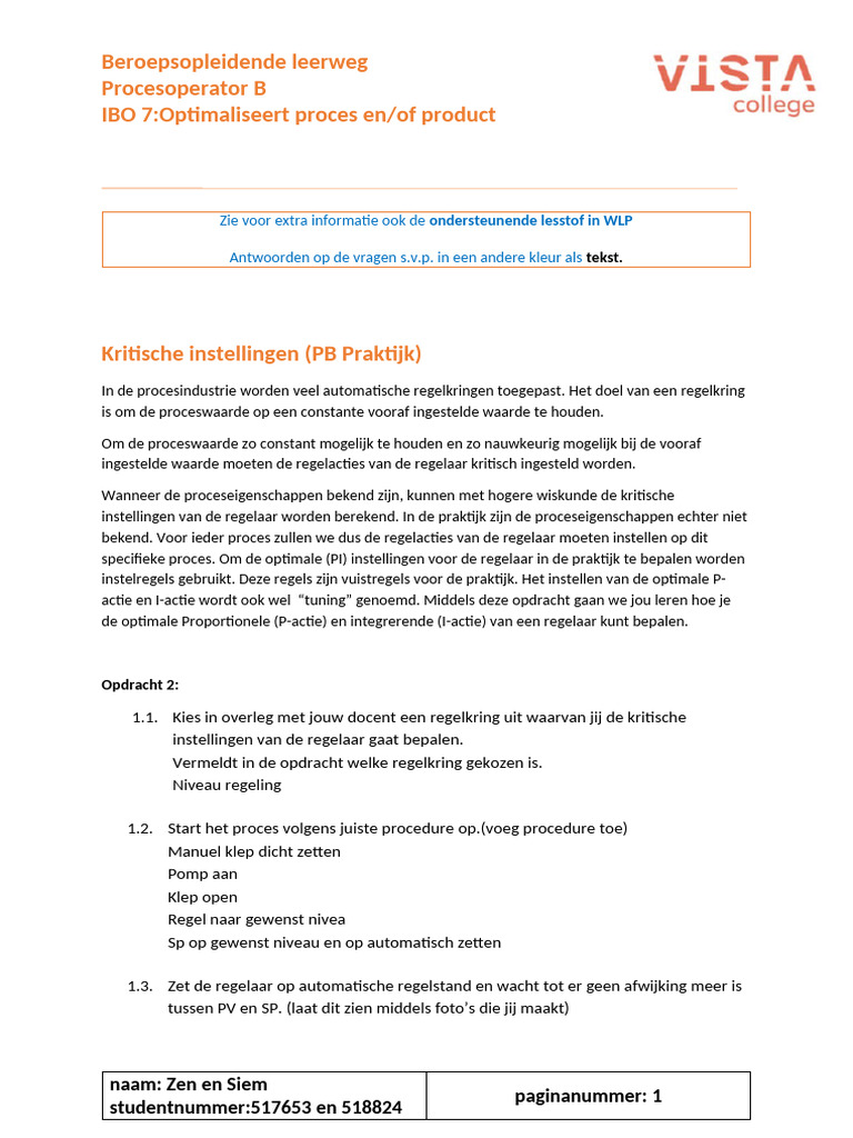 Ibo 7 Opdracht 2 Pob BBL 2022 8 29 - Copy 1 | PDF