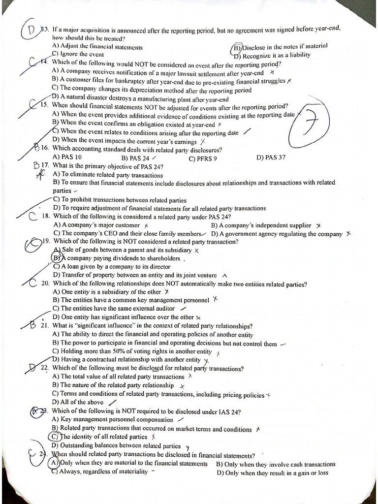 PFRS 15 Quiz 1.2 | PDF
