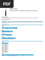 Belden CAT 6 Cable Specifications | PDF | Electrical Connector ...