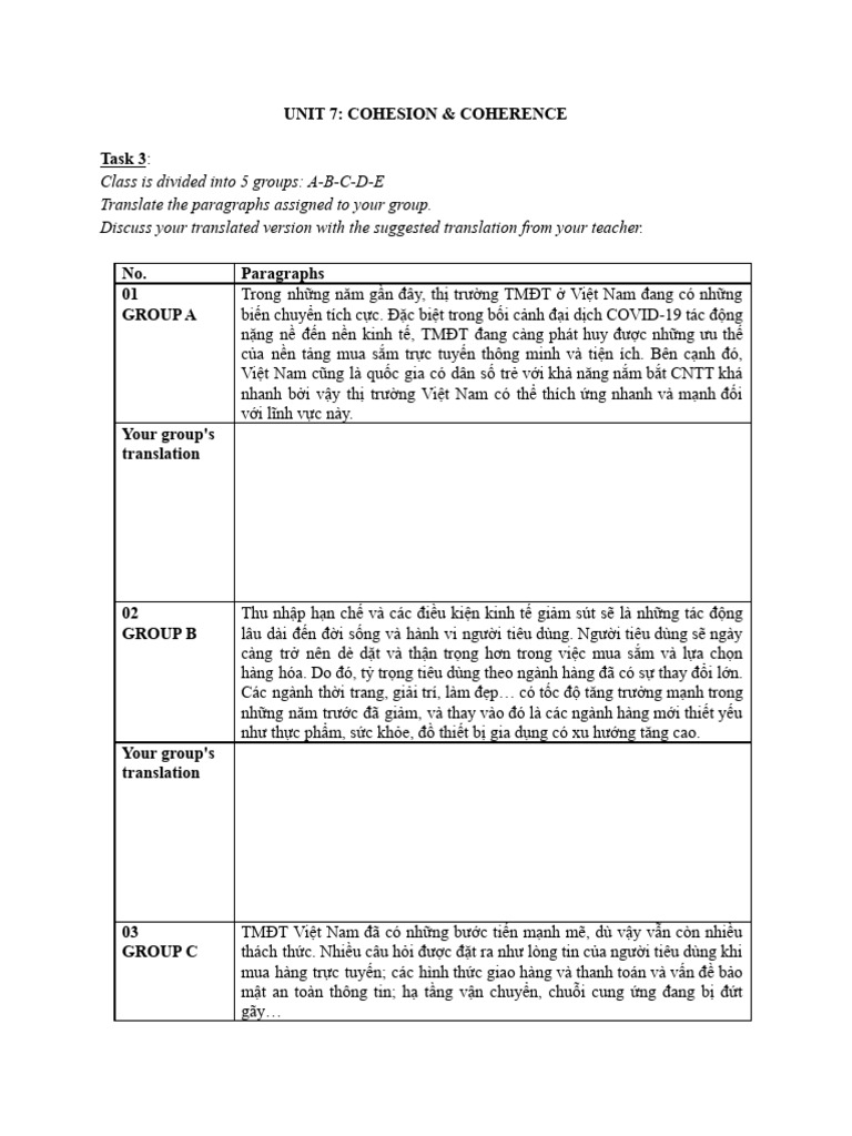 Unit 7 - Task 3 | PDF