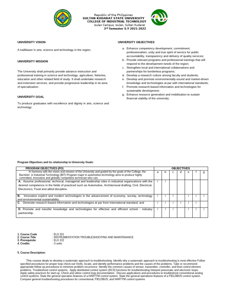 Instrumentation Repair and Maintenance | PDF | Troubleshooting ...