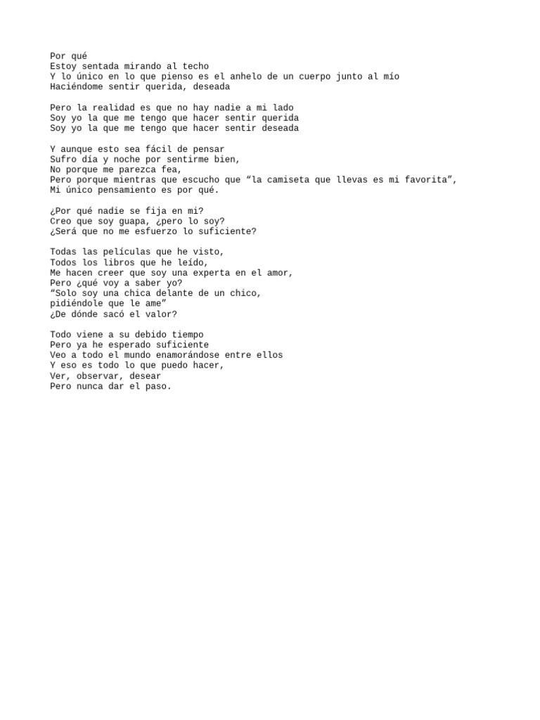 Reflexiones sobre el amor y la soledad | PDF