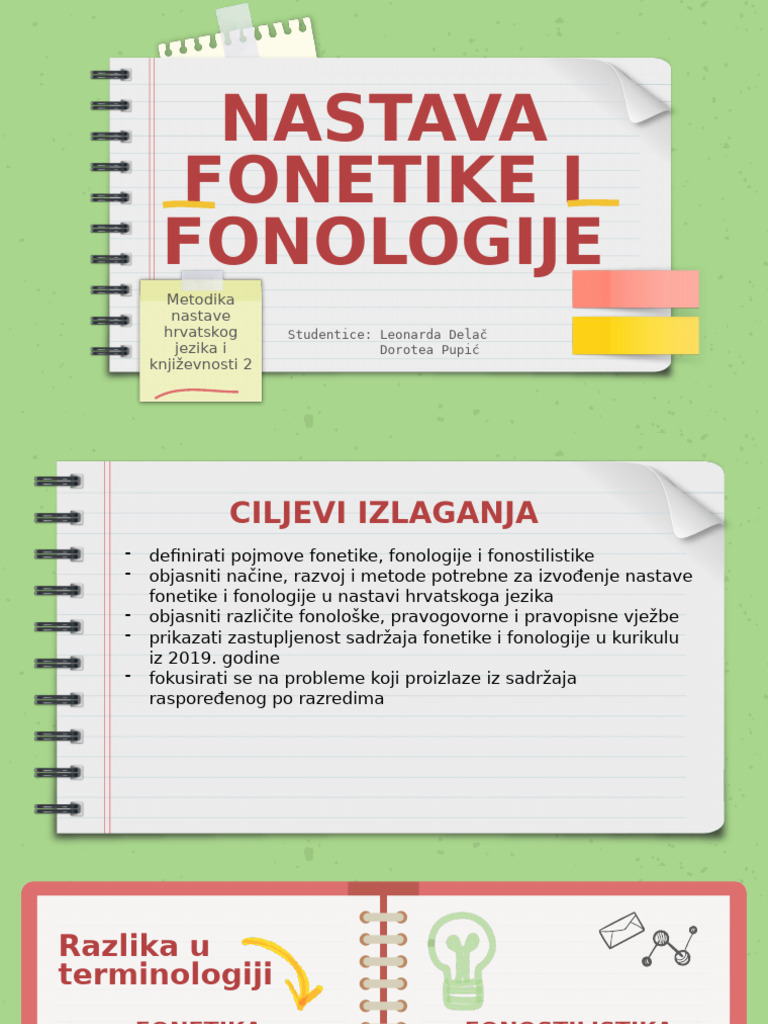 NASTAVA FONETIKE I FONOLOGIJE_Delač_Pupić | PDF