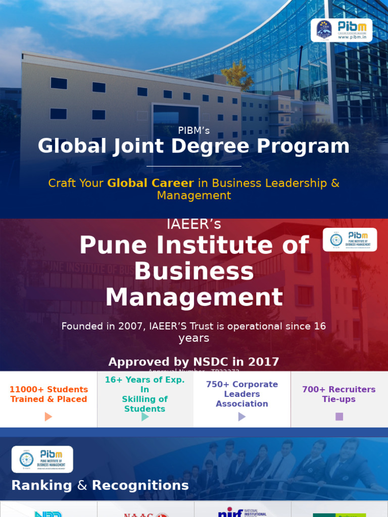 Global Joint Degree in Business Leadership | PDF | Analytics | Master ...